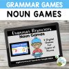 Parts of Speech Games for Nouns - The Literacy Nest