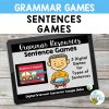 Types of Sentences Games - The Literacy Nest