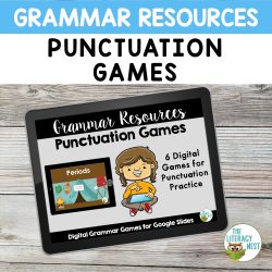 Punctuation Games - The Literacy Nest