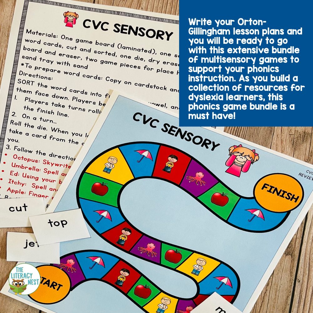 Orton-Gillingham Phonics Activities Bundle - The Literacy Nest