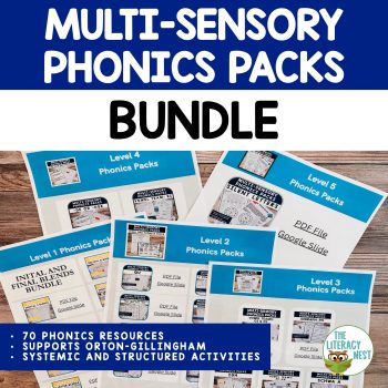 Orton-Gillingham Phonics Activities Bundle - The Literacy Nest