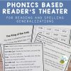 Phonics Based Reader’s Theater for Reading and Spelling Generalizations ...