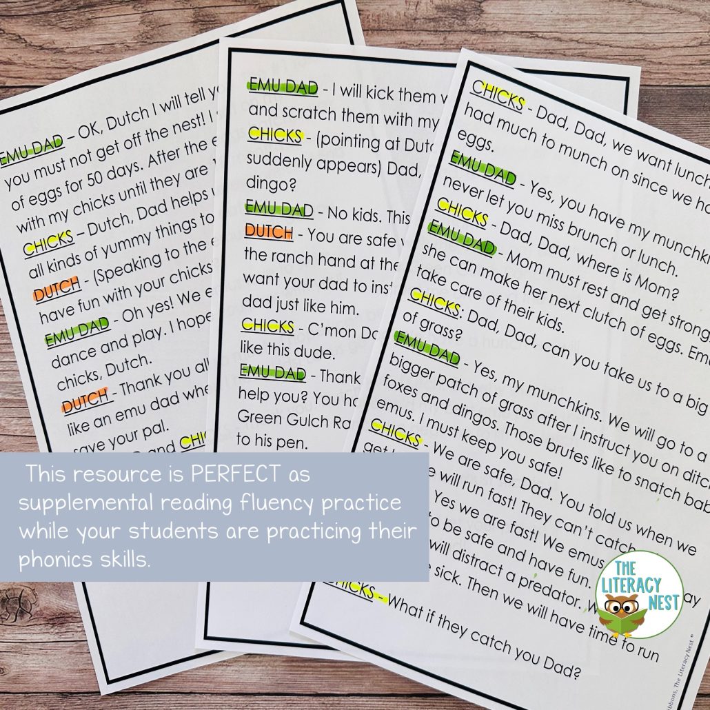 Phonics Based Reader’s Theater for Reading and Spelling Generalizations ...