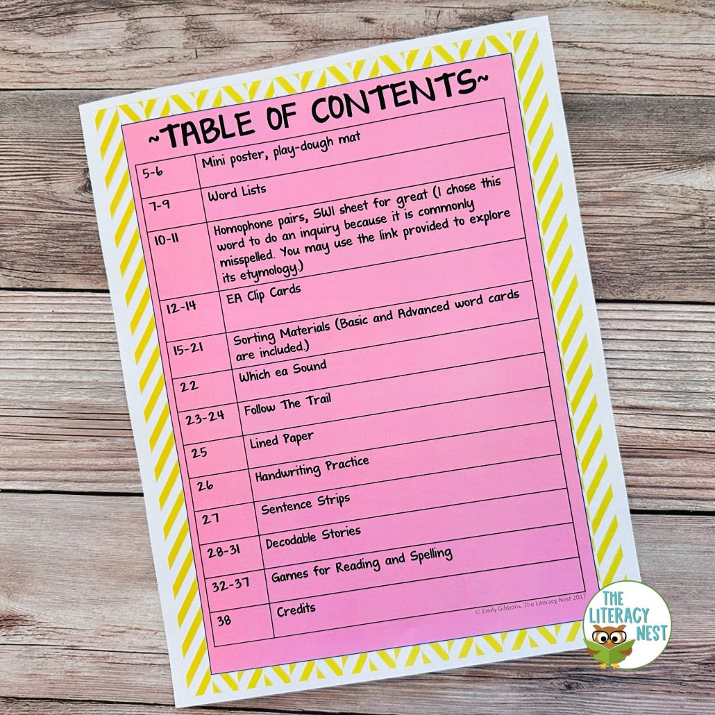 Vowel Teams Vowel Digraph EA Worksheets and Activities for Orton ...