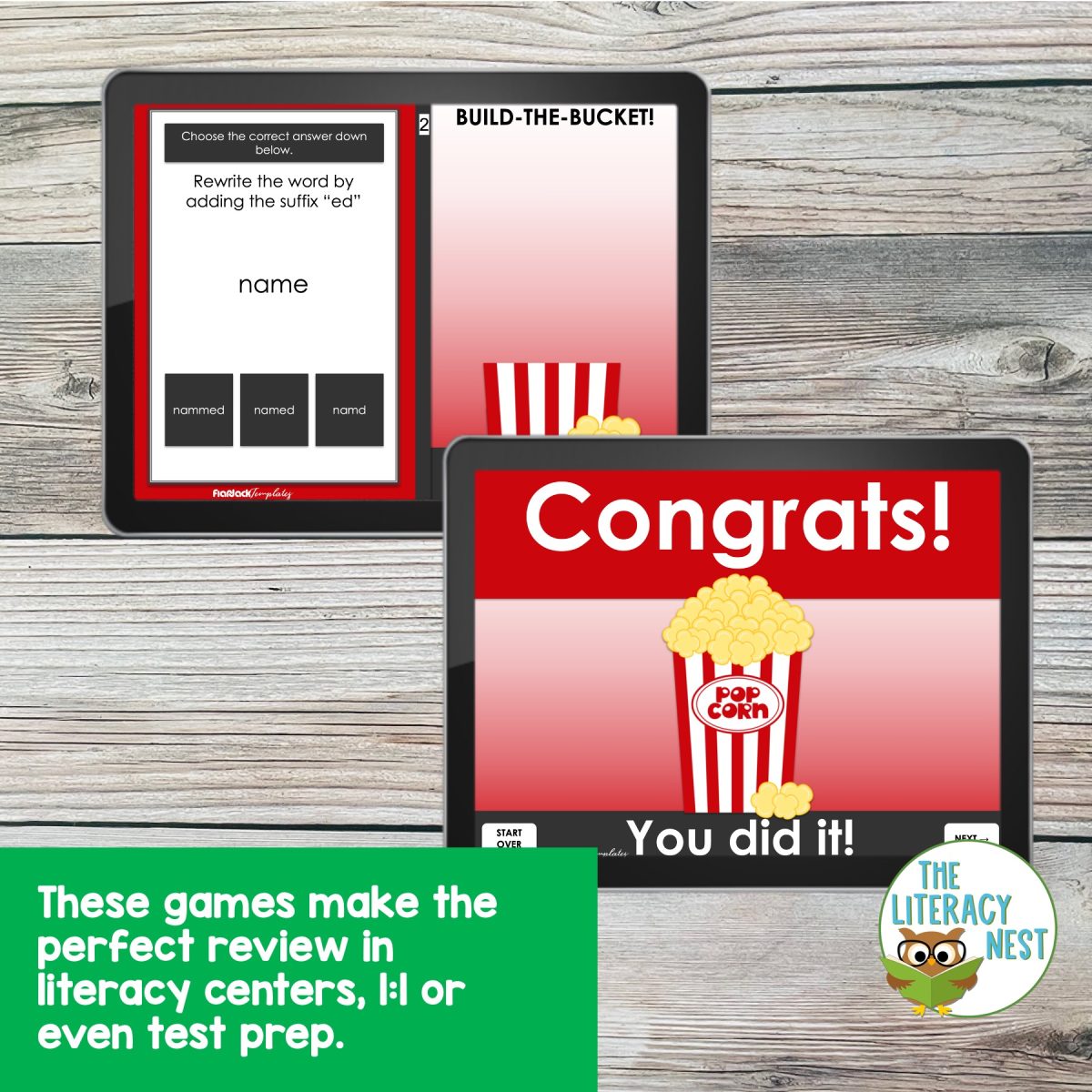 Morphology Digital Games for Inflectional Suffixes - The Literacy Nest