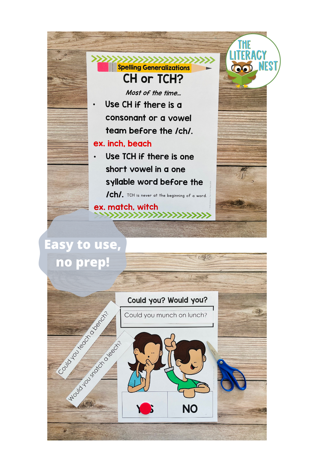 Is it CH or TCH? How to Teach This Spelling Generalization - The ...