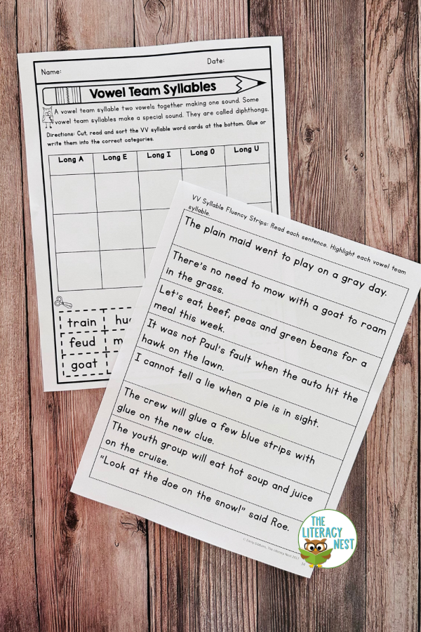 10 Impactful Tips For Teaching Vowel Teams - The Literacy Nest