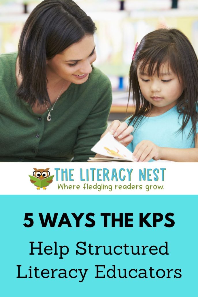 5 Ways the KPS Help Structured Literacy Educators - The Literacy Nest