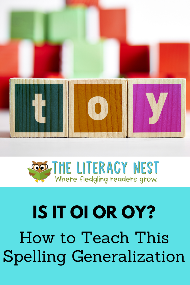 Is it OI or OY? How to Teach This Spelling Generalization - The ...