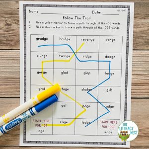 Is it -GE or -DGE? How to Teach This Spelling Generalization - The ...