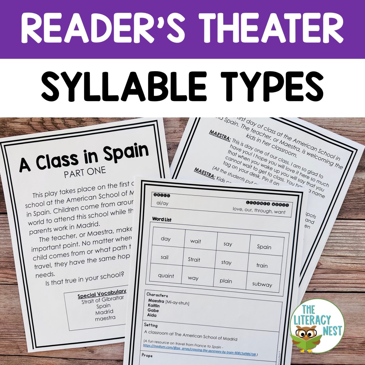 Phonics Based Reader’s Theater for Syllable Types Oral Reading Fluency ...