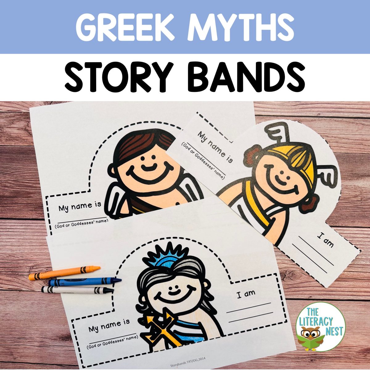 Greek Mythology Headbands - The Literacy Nest