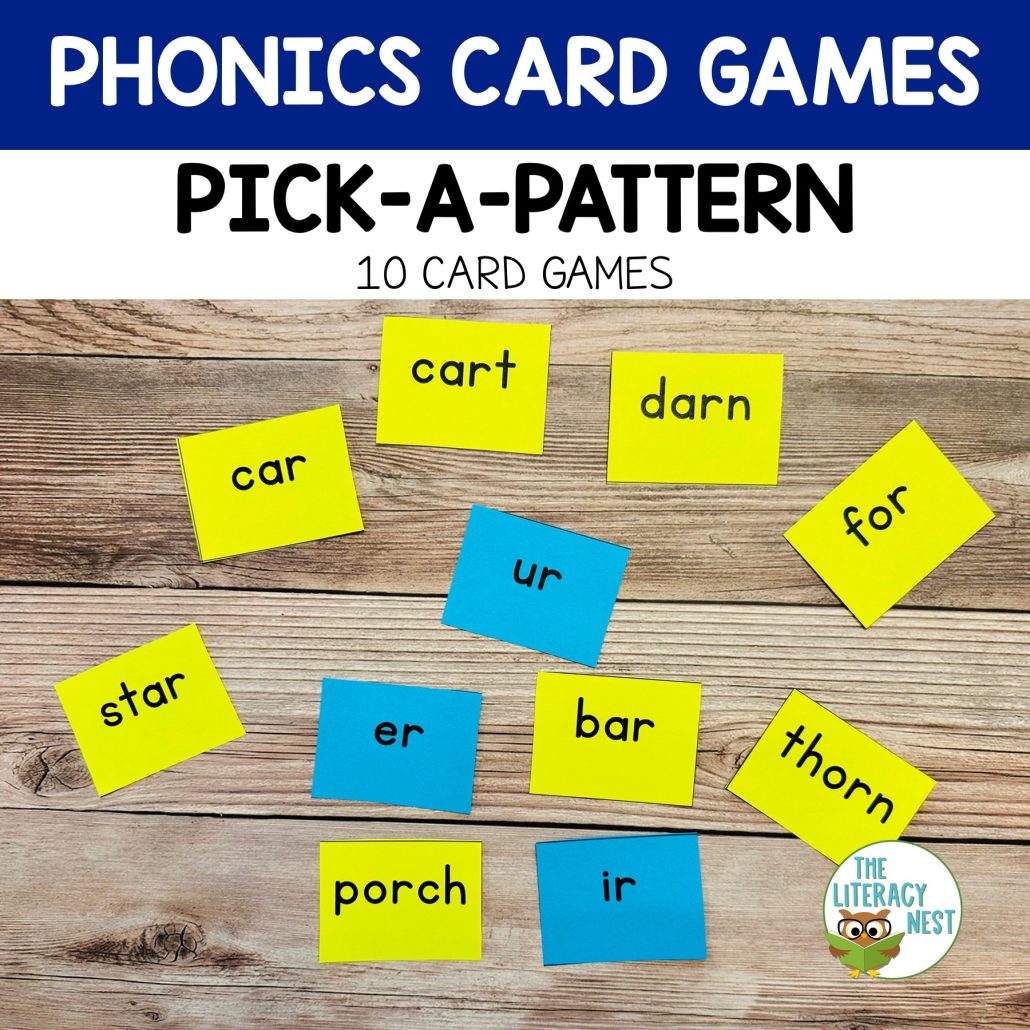 Pick-A-Pattern Bundle: Orton-Gillingham Games - The Literacy Nest
