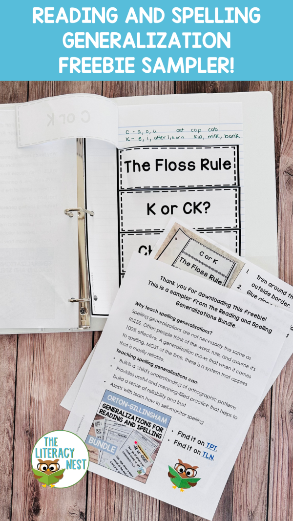 Is it C or K? How to Teach This Spelling Generalization - The Literacy Nest