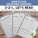 Nonfiction Decodable Passages for Spelling Generalizations - The ...