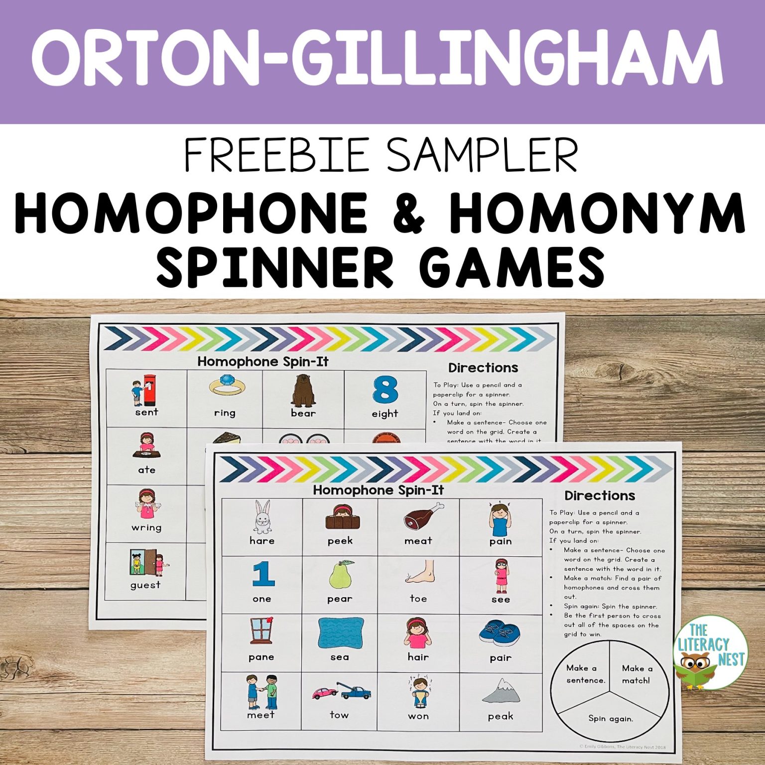 Building an Understanding of Homophones - The Literacy Nest