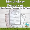 Morphology Cloze Reading Passages for Suffixes - The Literacy Nest