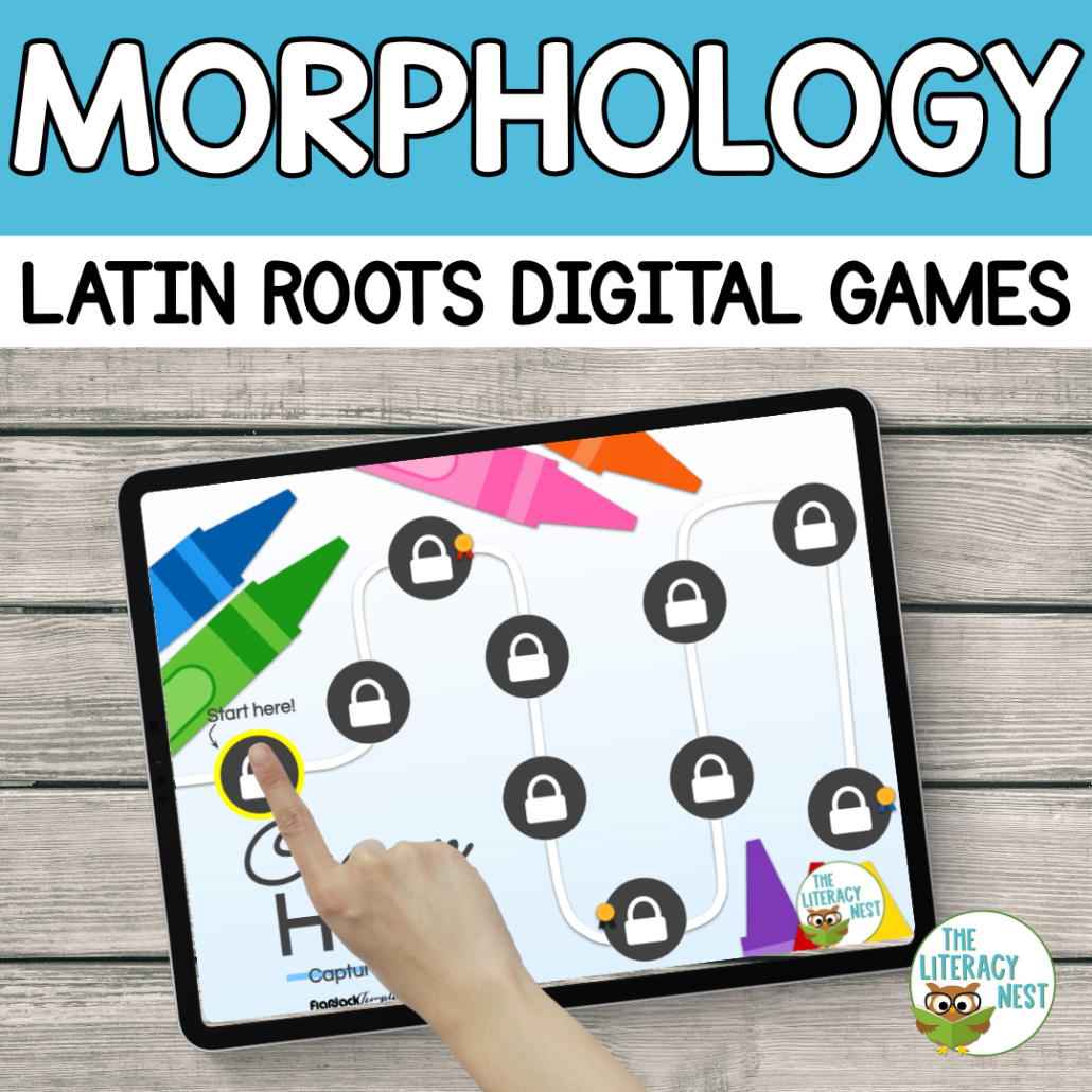 Morphology Games for Latin Roots Task Cards - The Literacy Nest