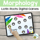 Morphology Games for Latin Roots Task Cards - The Literacy Nest
