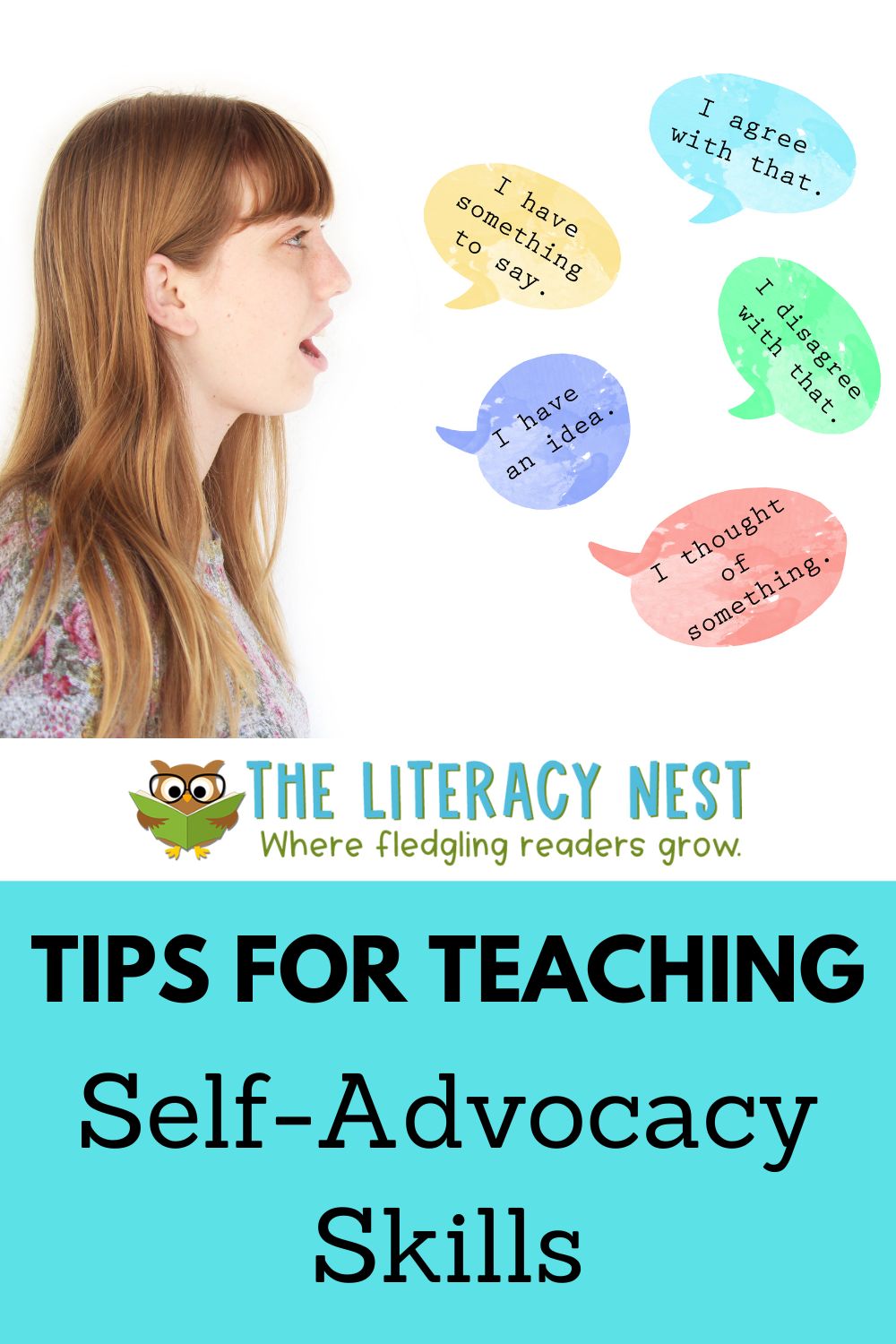Tips for Teaching Self-Advocacy Skills - The Literacy Nest
