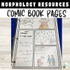 Morphology Activities with Morpheme Comic Book Pages - The Literacy Nest