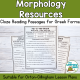 Morphology Cloze Reading Passages for Greek Forms - The Literacy Nest