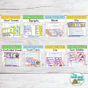 Summer Phonics Review Task Cards Bundle - The Literacy Nest