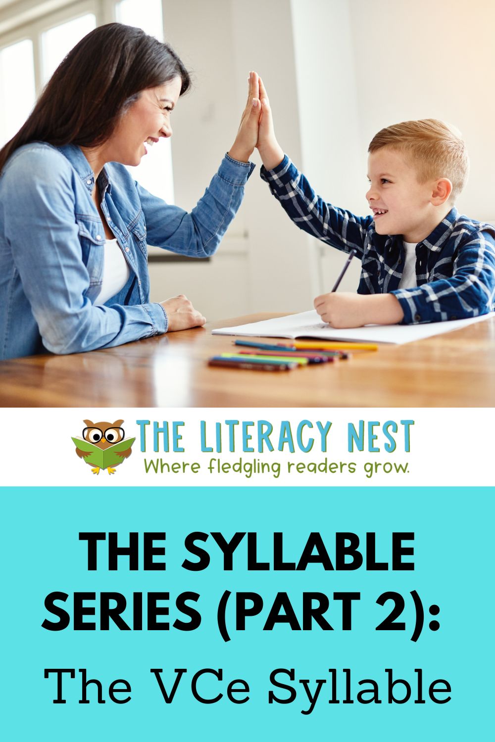 The Syllable Series Part 2: The VCe Syllable - The Literacy Nest