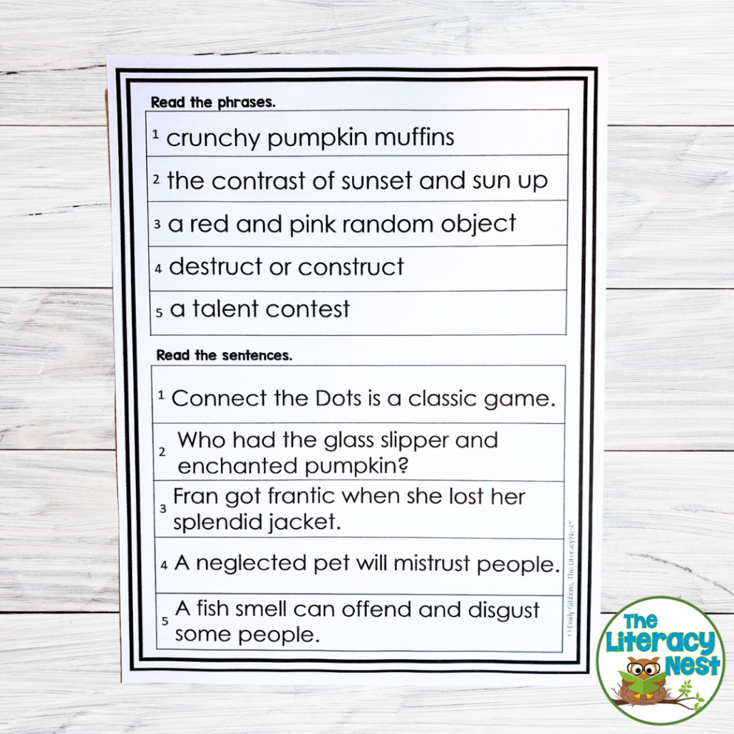 Orton-Gillingham Multisyllabic Words Decodable Passages - The Literacy Nest