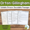 Decodable Passages for Syllable Division Multisyllabic Words with ...