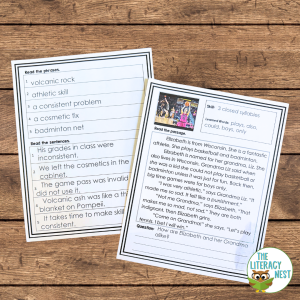 Decodable Passages for Syllable Division Multisyllabic Words with ...