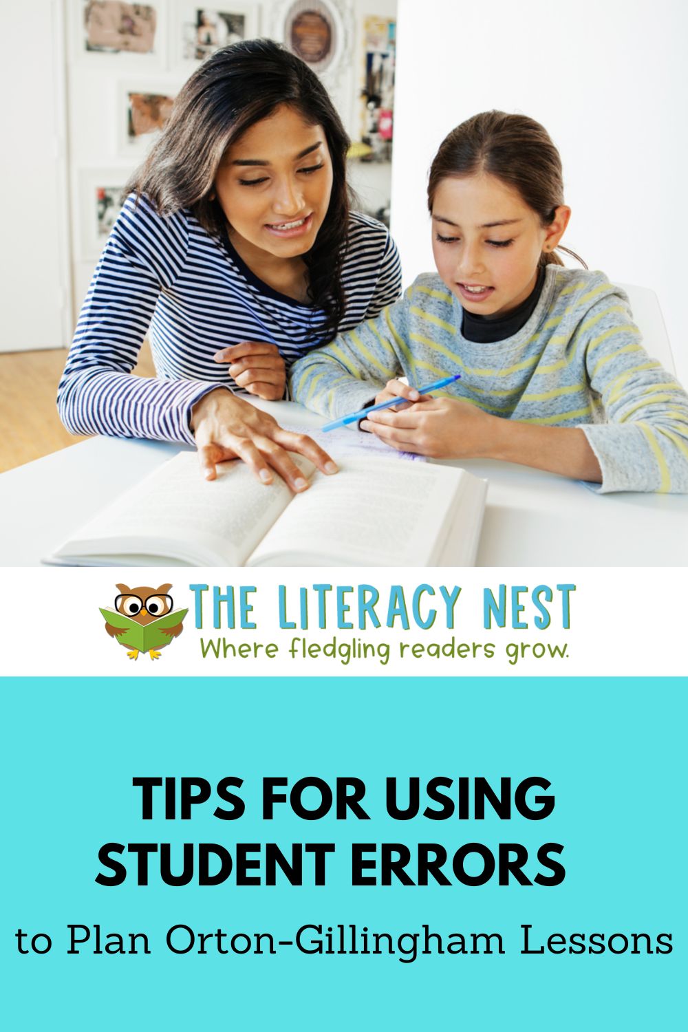 Tips for Using Student Errors to Plan Orton-Gillingham Lessons - The ...