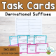Morphology Activities Derivational Suffixes Task Cards - The Literacy Nest