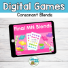 Consonant Blends Digital Phonics Games - The Literacy Nest