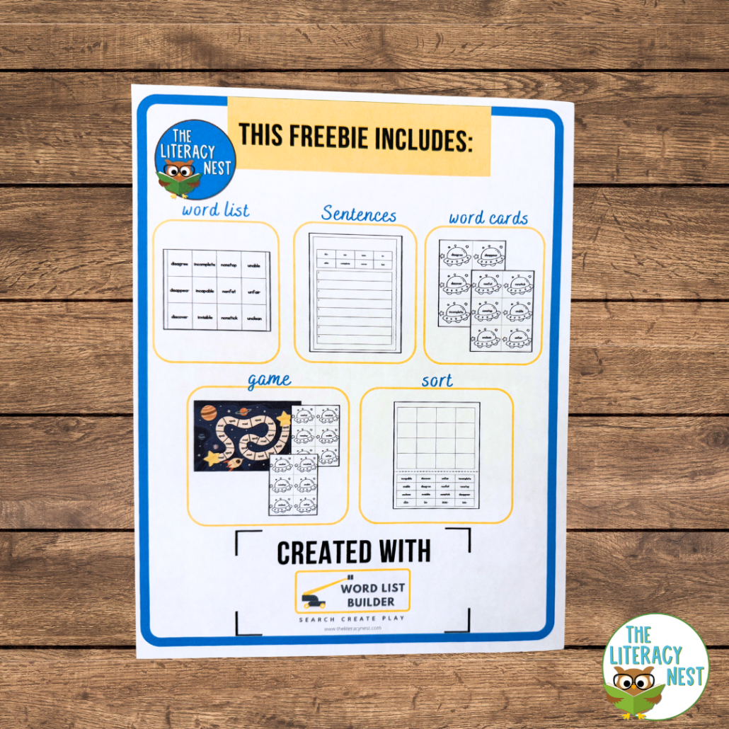 Prefixes That Mean NOT FREEBIE - The Literacy Nest