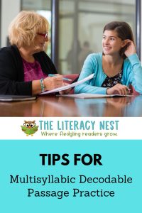 Tips for Multisyllabic Decodable Passage Practice - The Literacy Nest
