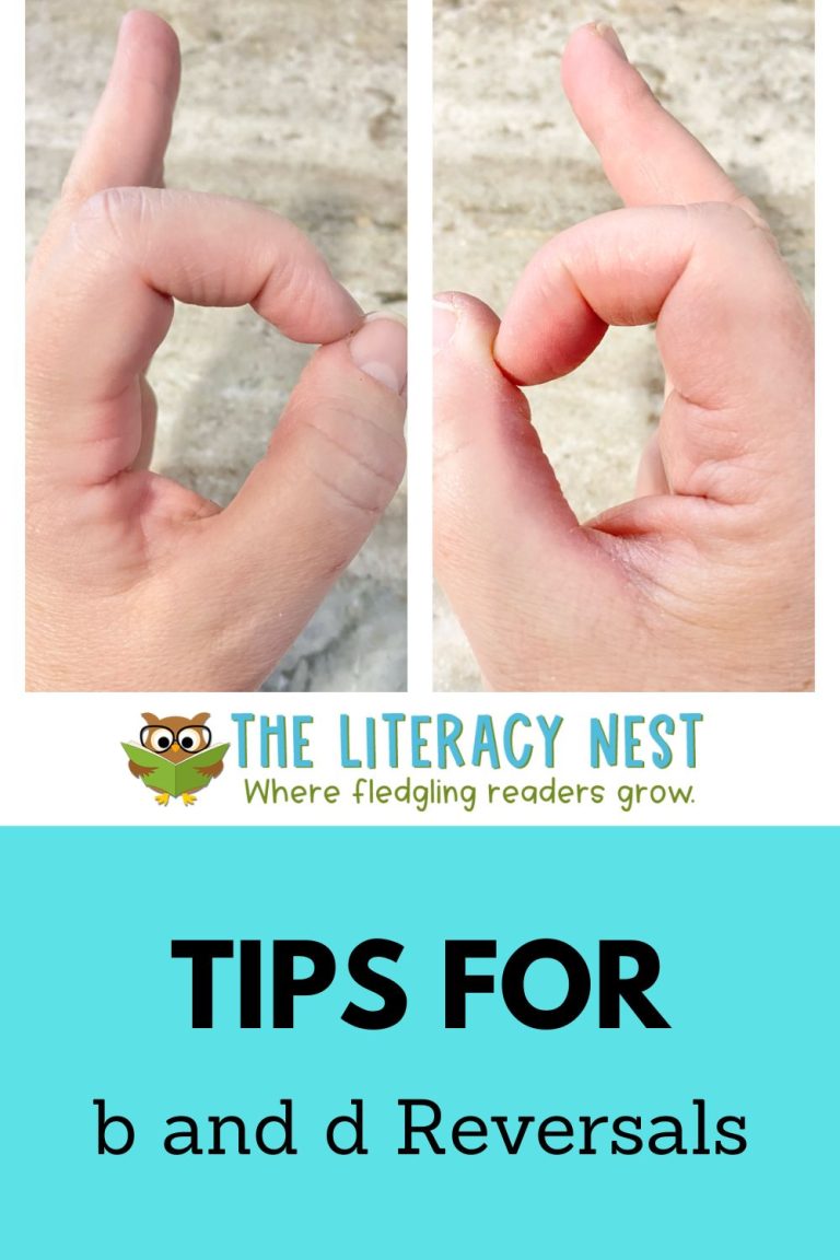 Tips for b and d Reversals - The Literacy Nest