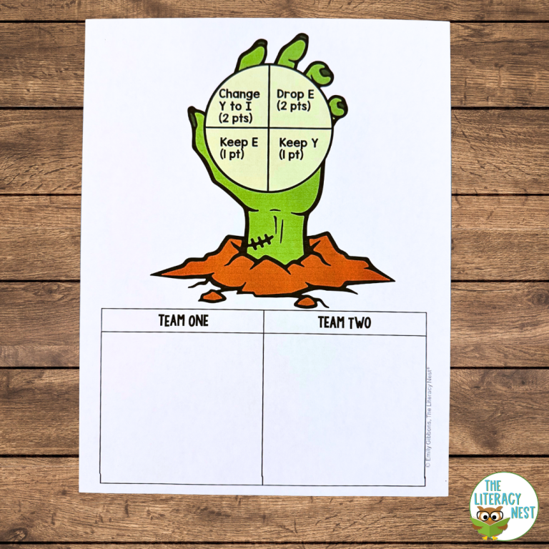 Free Morphology Game Y-to-I & Final E-Drop Suffix Rules - The Literacy Nest