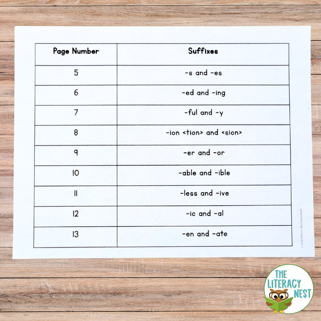 Suffix Cut and Match Puzzles Morphology Practice for Reading & Spelling ...