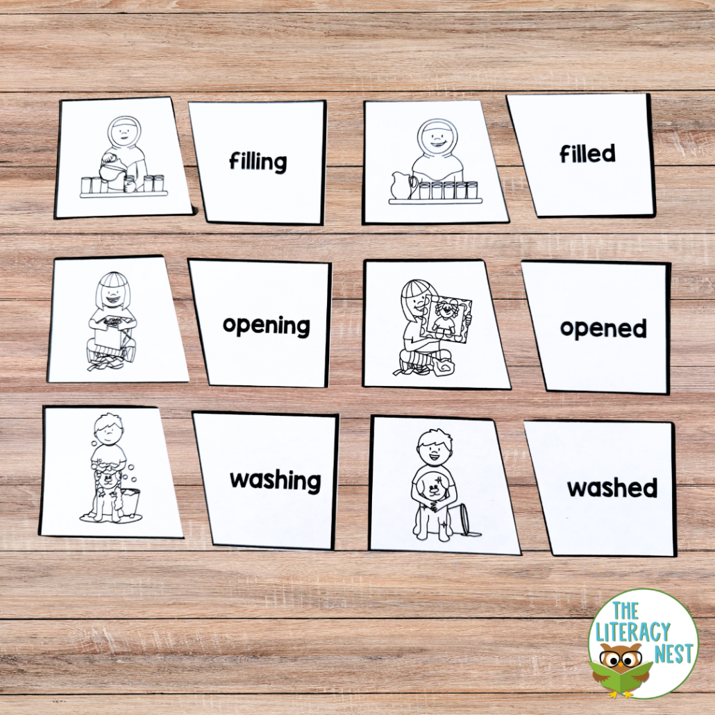 Suffix Cut and Match Puzzles Morphology Practice for Reading & Spelling ...
