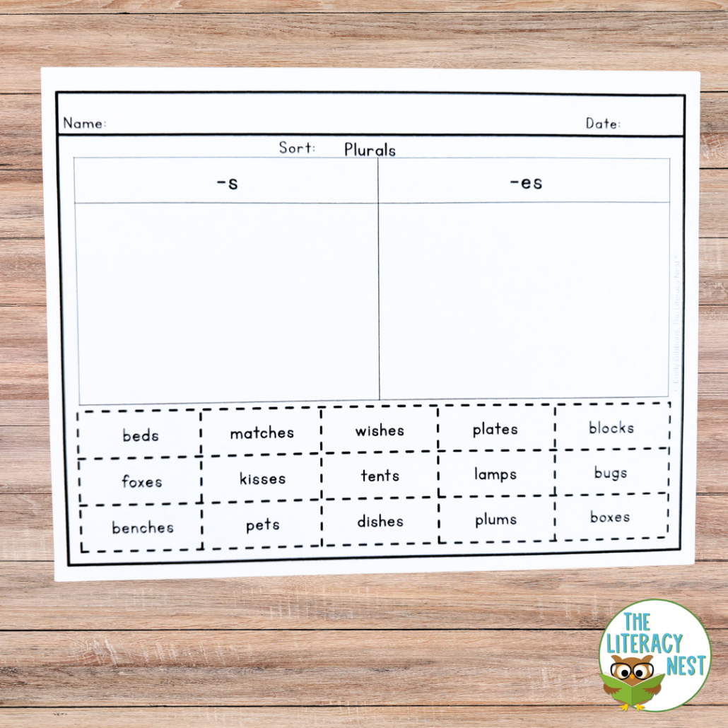 Morphology Word Sorts Compound Words & Suffixes - The Literacy Nest